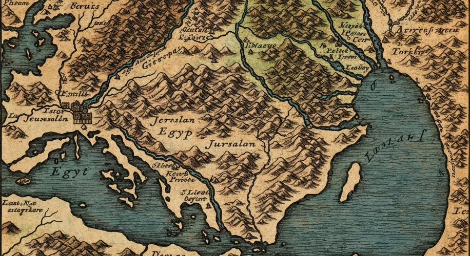 The First Bible Map: Revolutionizing Scripture Study (500th Anniversary)